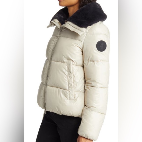 SAVE THE DUCK | Jackets & Coats | Nwt Save The Duck Moma Puffer Jacket With Faux Fur Collar In ...